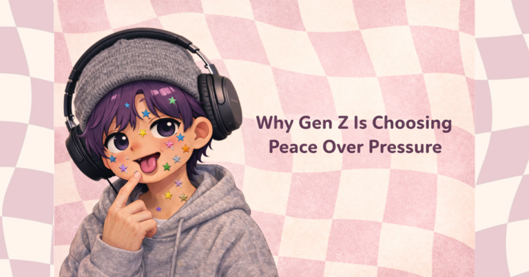 Gen Z Is Choosing Peace Over Pressure